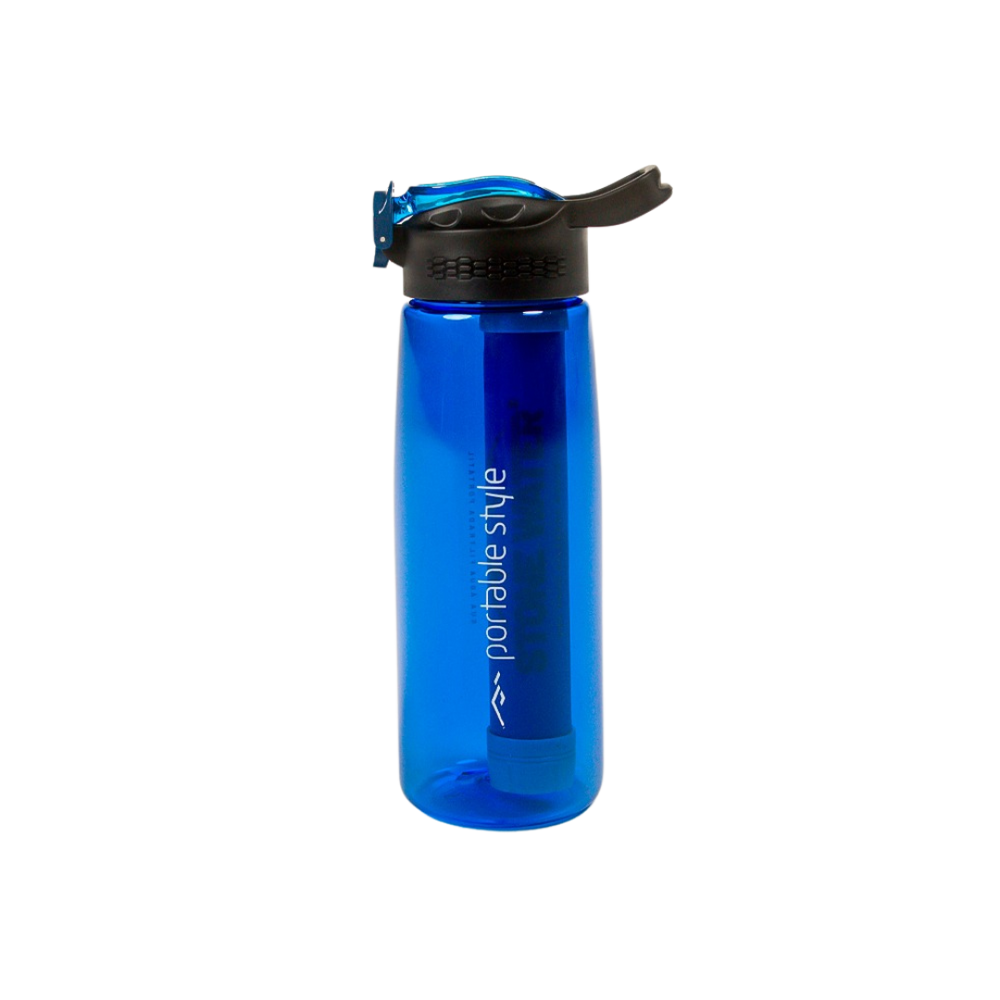 Garrafa com Filtro de Água de 650ml: Elimina Bactérias e Metais Pesados ...